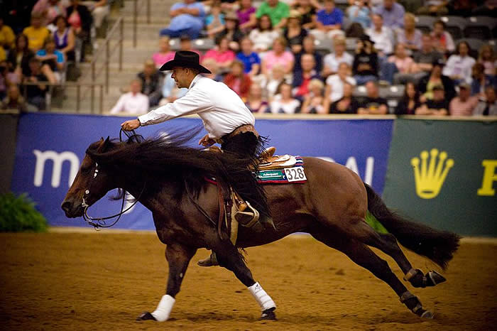 Top Reiners Line Up at AQHA World Championship Show – Horses in the ...